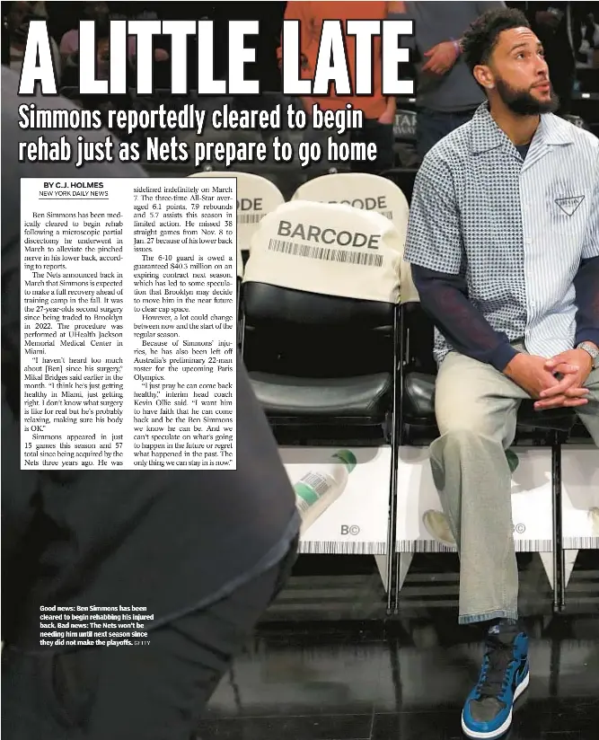 A LITTLE LATE - PressReader