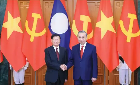 New strategic plans made with Laos - PressReader