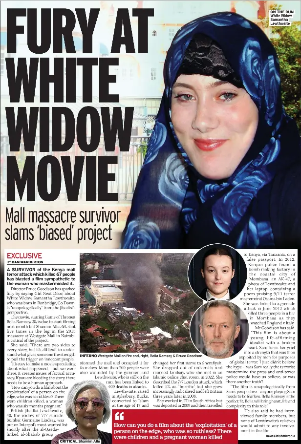 FURY AT WHITE WIDOW MOVIE - PressReader
