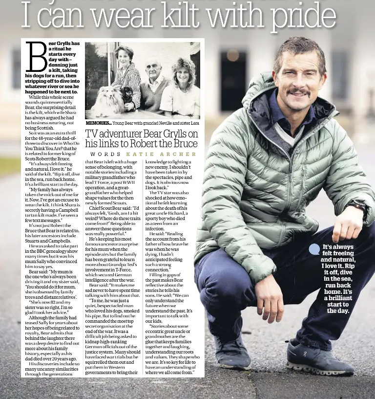 My wife took the mick. Now I can wear kilt with pride - PressReader