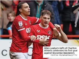 League One round-up: Leaburn at the double for Charlton - PressReader