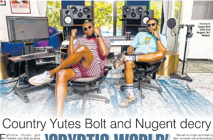 Country Yutes Bolt and Nugent decry ‘CRYPTIC WORLD’ - PressReader