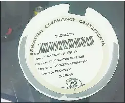 No car licence disks at Revenue Of ices - PressReader