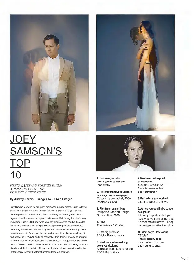 Joey Samson’s Top 10 - PressReader