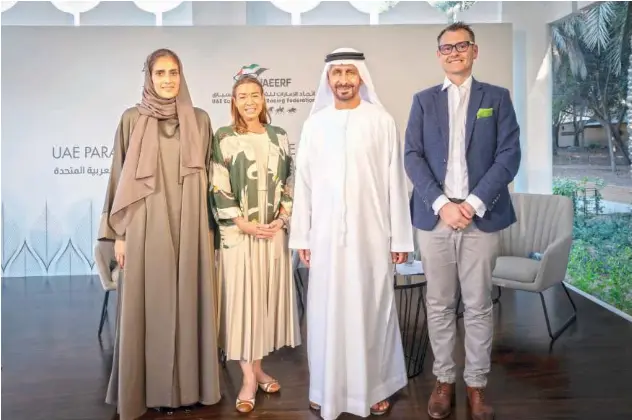 The Royal Stables and UAERF launch Para Dressage Performanc­e Programme - PressReader