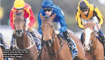 IN SECRET’S GOLDEN CHANCE AFTER DRAW - PressReader