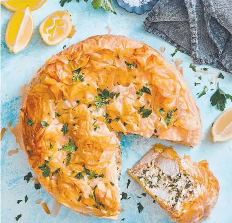 CHICKEN SPANAKOPIT­A PIE - PressReader