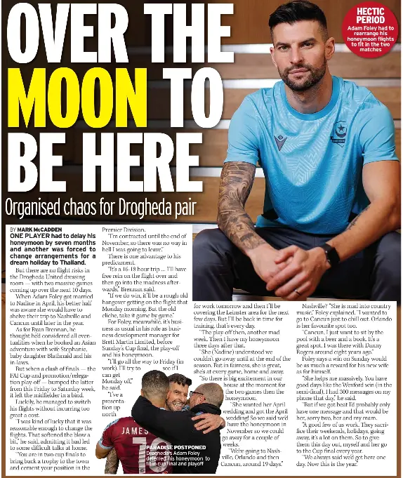 OVER THE MOON TO BE HERE - PressReader