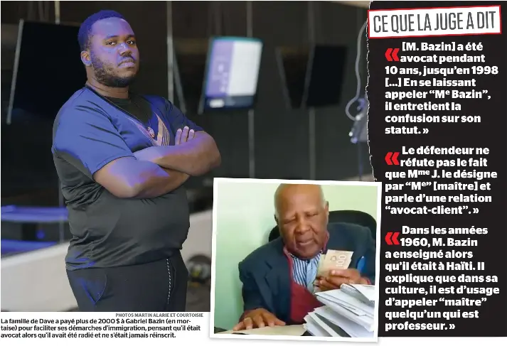 Un défenseur qui se prétendait avocat - PressReader