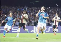 Napoli, surprise package Club Brugge book berths in Champions League last 16 - PressReader