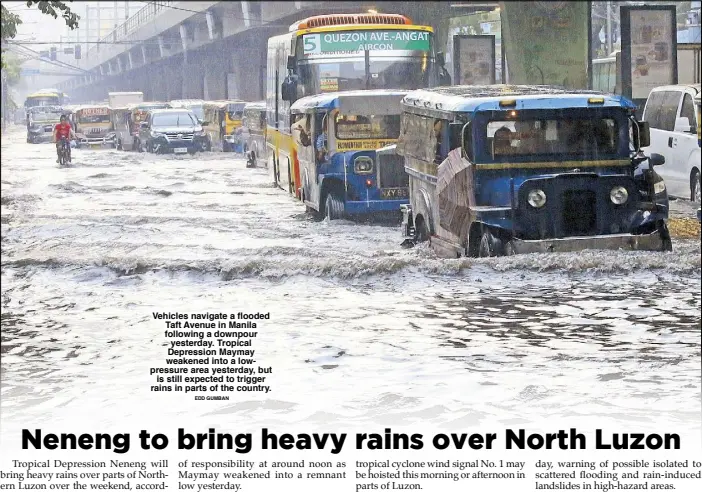 Neneng to bring heavy rains over North Luzon - PressReader