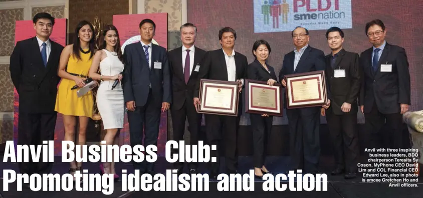 Anvil Business Club: Promoting idealism and action - PressReader