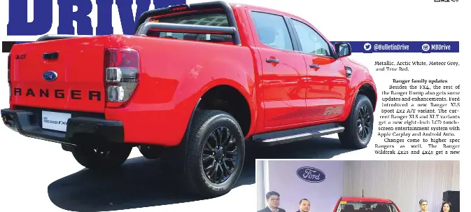 Ford unveils new Ranger FX4 - PressReader