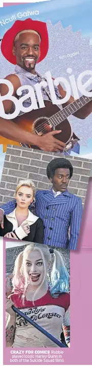 BARBIE ACTRESS MARGOT PRAISES SCOTS CO-STAR Dolling upwards - PressReader