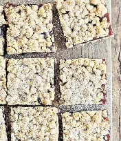 Cranberry crumb bars an ideal sweet treat - PressReader