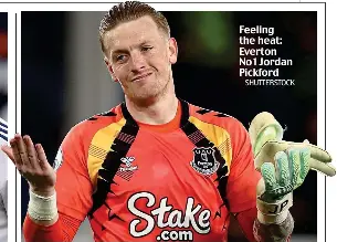 Dyche admits nerves have got to Everton - PressReader