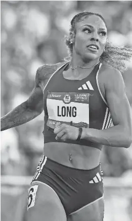US sprinter McKenzie Long runs from grief toward Olympic dream ...