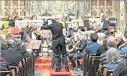 Orchestra plays with fire - PressReader