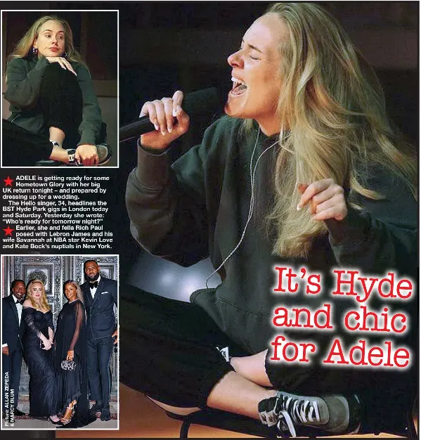 It’s Hyde and chic for Adele - PressReader