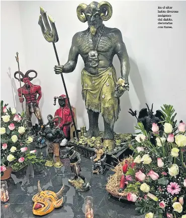 Descubren altar al diablo en la Morelos - PressReader