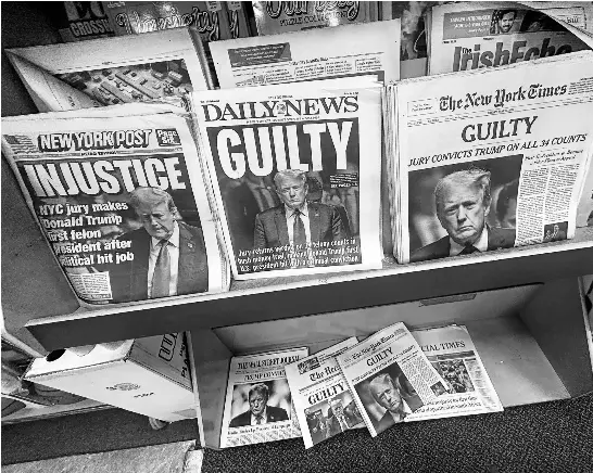 Trump to appeal historic conviction - PressReader