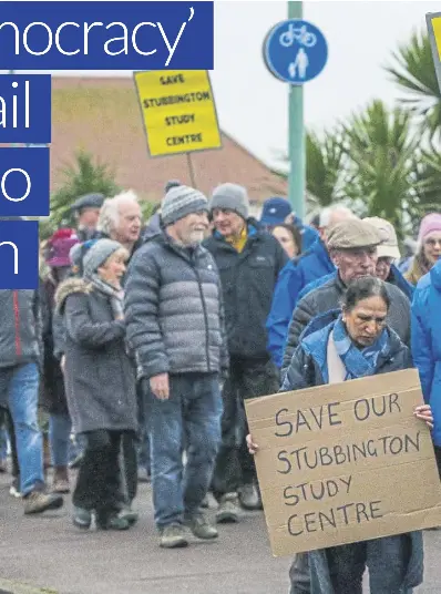 ‘A victory for democracy’ - campaigner­s hail successful fight to save Stubbingto­n Study Centre ...