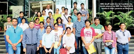 IMC – Only accredited Internatio­nal Learning Center in Sri Lanka for ...