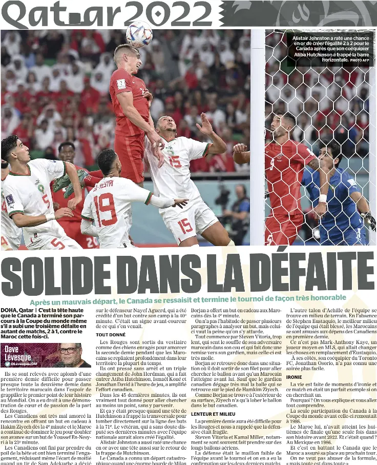 SOLIDE DANS LA DÉFAITE - PressReader