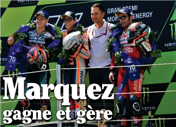 Marquez gagne et gère - PressReader