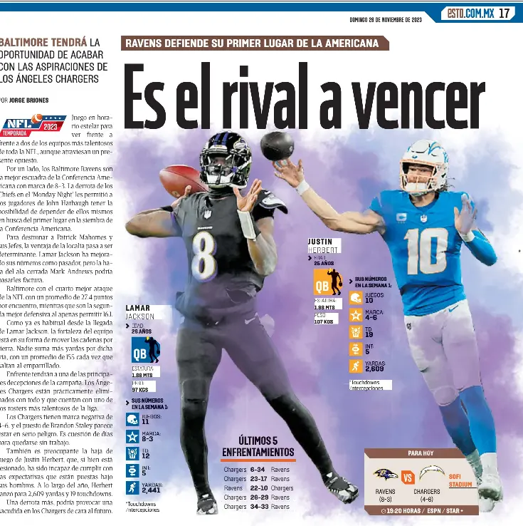 Es el rival a vencer - PressReader