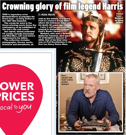 Crowning glory of film legend Harris - PressReader