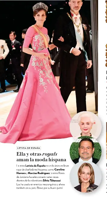 Ella y otras royals aman la moda hispana - PressReader
