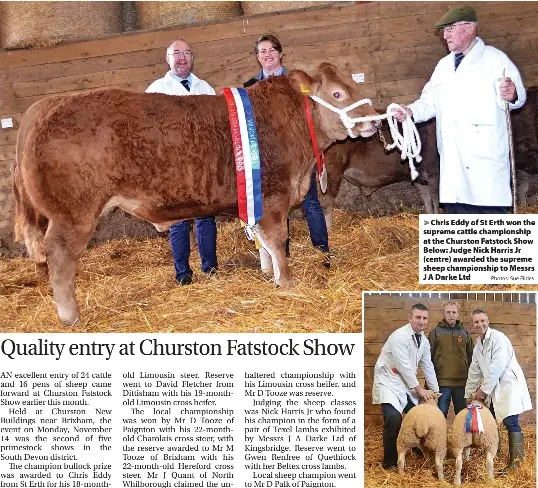 Quality entry at Churston Fatstock Show - PressReader