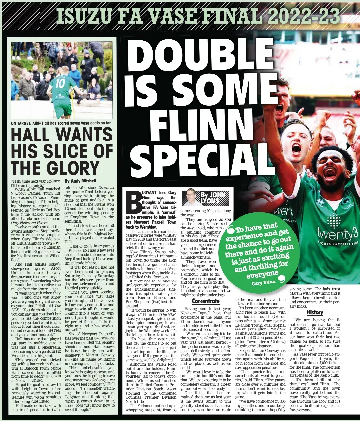 DOUBLE IS SOME FLINN SPECIAL - PressReader