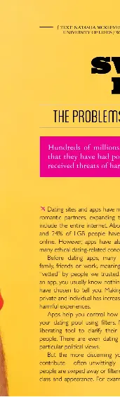 SWIPE RIGHT FOR - PressReader