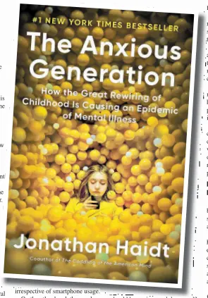 Have smartphone­s created an ‘anxious generation’? - PressReader