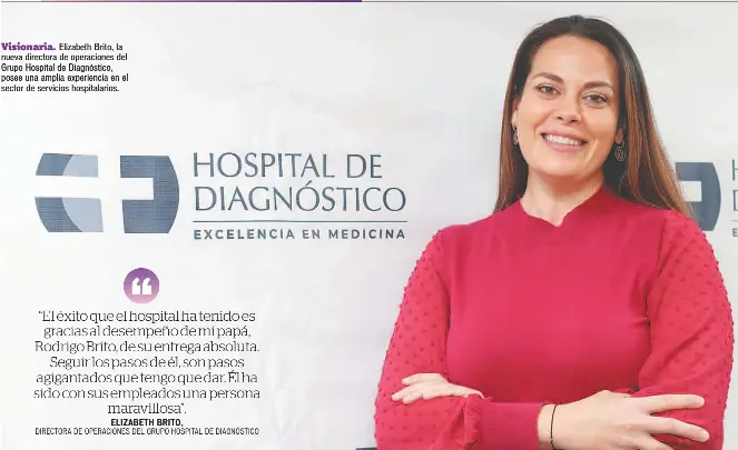 Elizabeth Brito, líder transforma­dora en servicios de salud integrados ...