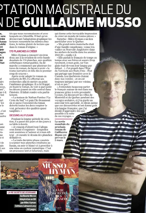 ADAPTATION MAGISTRALE DU ROMAN DE GUILLAUME MUSSO - PressReader