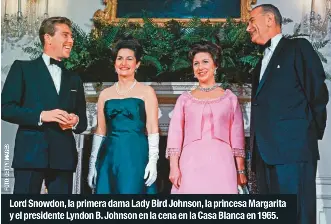 La princesa Margarita fue la loca de la fiesta en la Casa Blanca ...