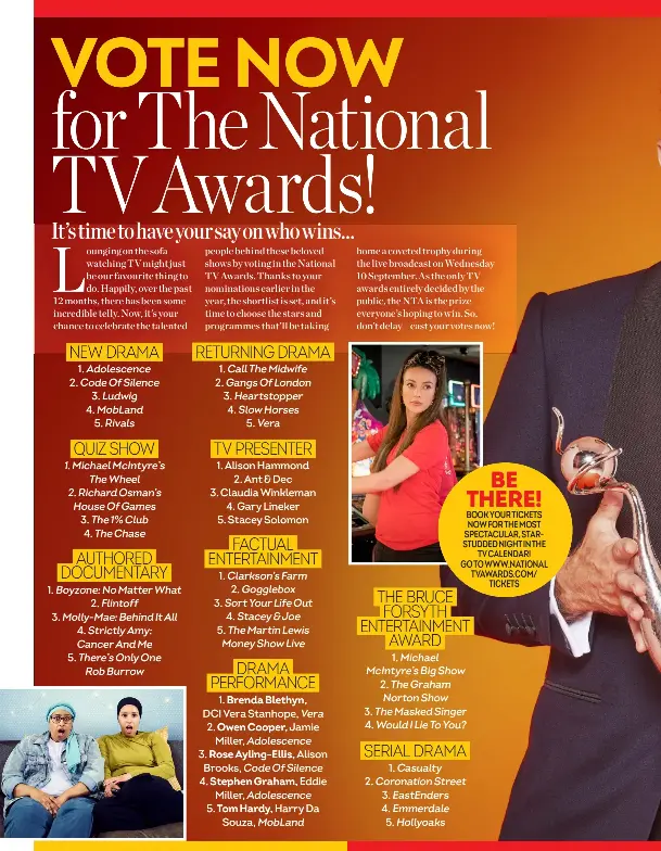 VOTE NOW for The National TV Awards! - PressReader