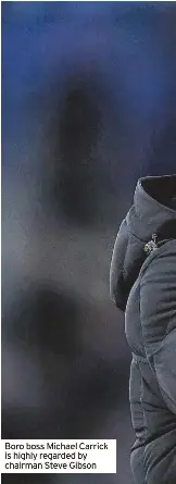 Boro’s new Carrick deal shows strong Gibson affinity - PressReader