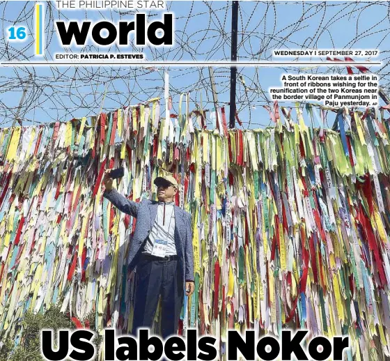 US labels NoKor ‘war’ claim absurd - PressReader
