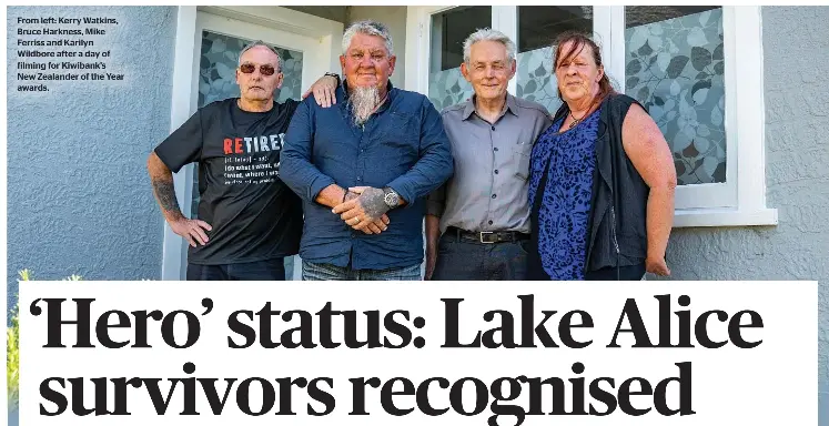 ‘Hero’ status: Lake Alice survivors recognised - PressReader