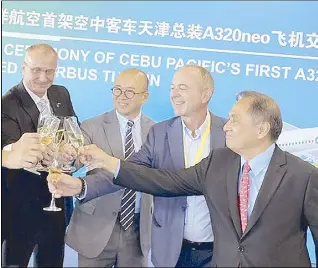Cebu Pacific takes in 1st Airbus A320neo from Tianjin facility ...