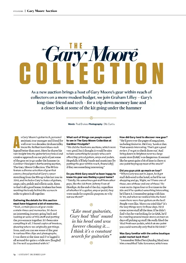 The Gary Moore Collection Auction - PressReader