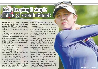 Nelly keeping it simple ahead of record attempt - PressReader