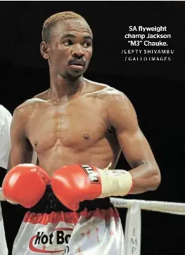 Durandt confident Chauke will defeat his Tanzanian opponent - PressReader