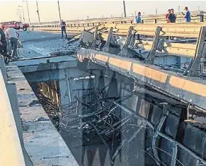 Traffic on Russia-built Crimea bridge halted after ‘emergency’ - PressReader