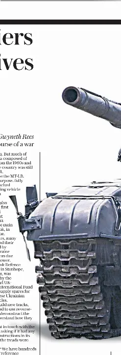 ‘We know there are soldiers on the front line whose lives depend on what we do’ - PressReader