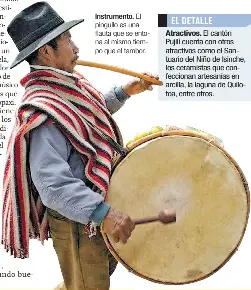 El tambor y el pingullo dan ritmo a los danzantes - PressReader